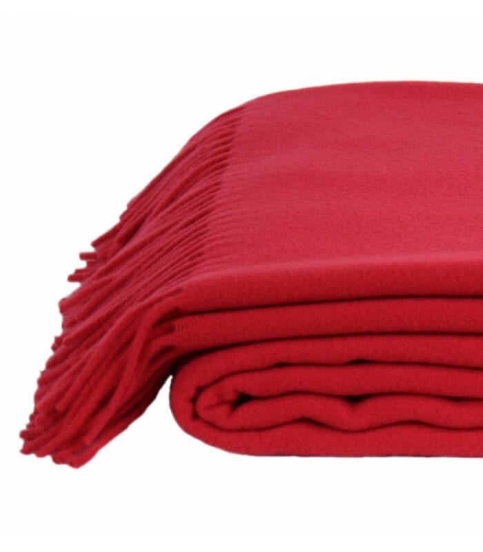 Plaid laine rouge must have : Plaid Addict, vente en ligne de Hors stock