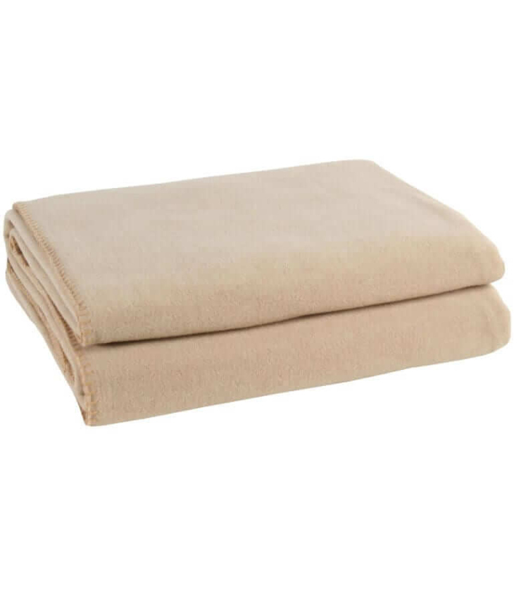 Couverture Polaire Premium Beige – Tendance et Confortable