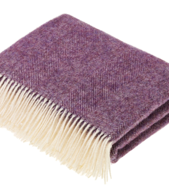 Plaid Marine - 100% Laine - Plaid-Addict.com