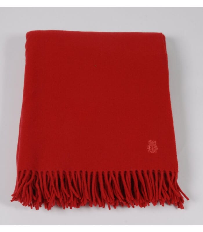 Plaid laine rouge must have : Plaid Addict, vente en ligne de Hors stock