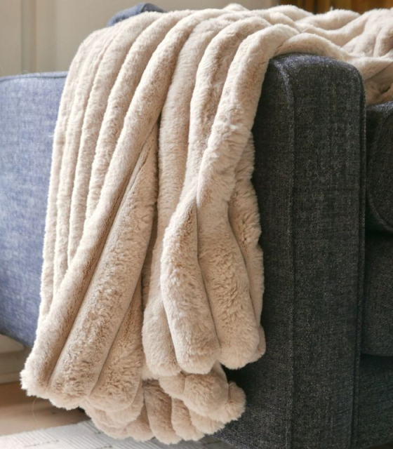 Plaid Beige - Sélection de Qualité - à partir de 59€